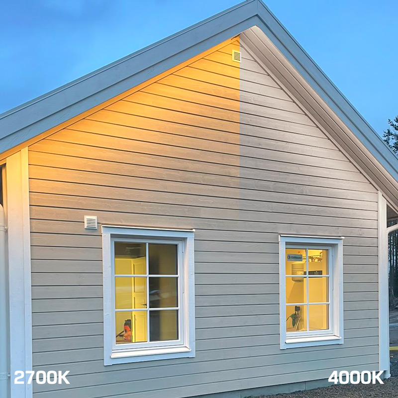 Dynamisk vit led tejp 19,2W/m 24V IP62